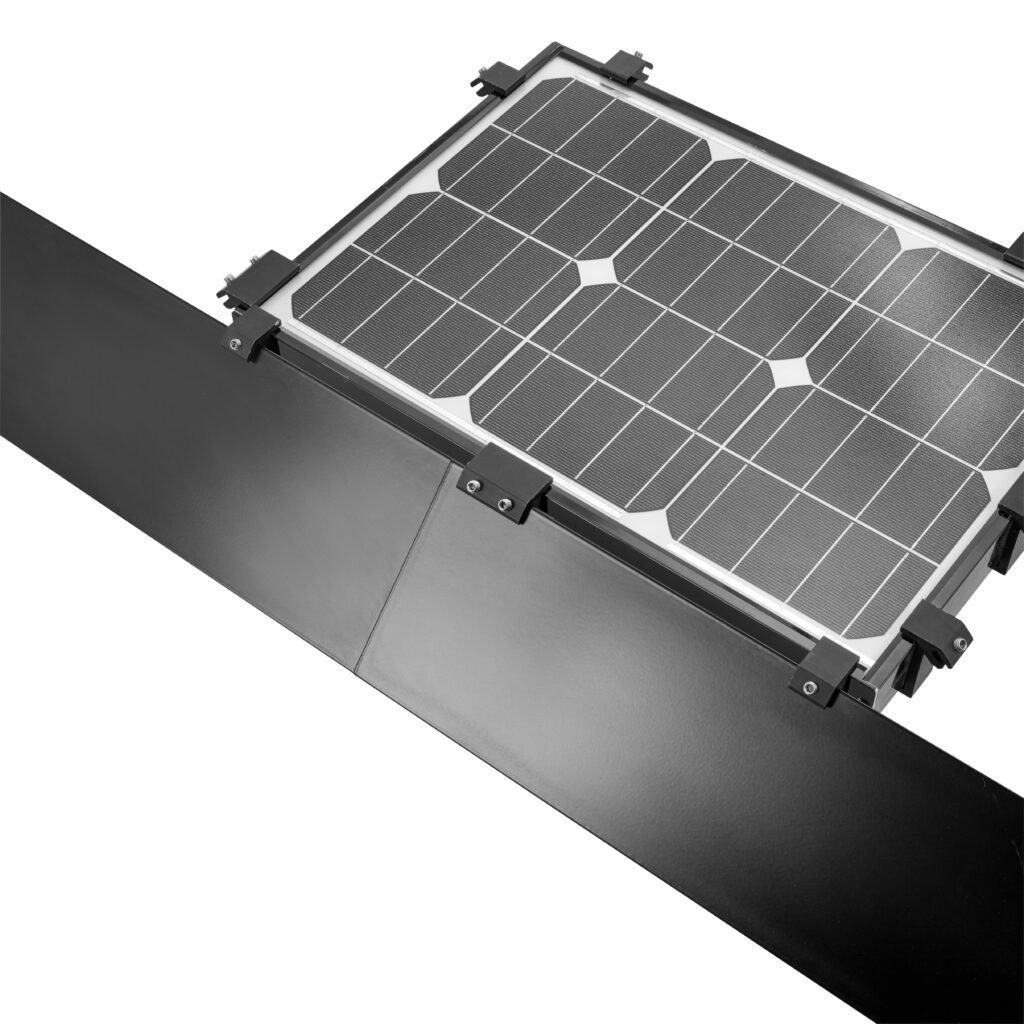 Black Solar Panel Kit | Pigeon Proof Solar Panels | SolaSkirt UK